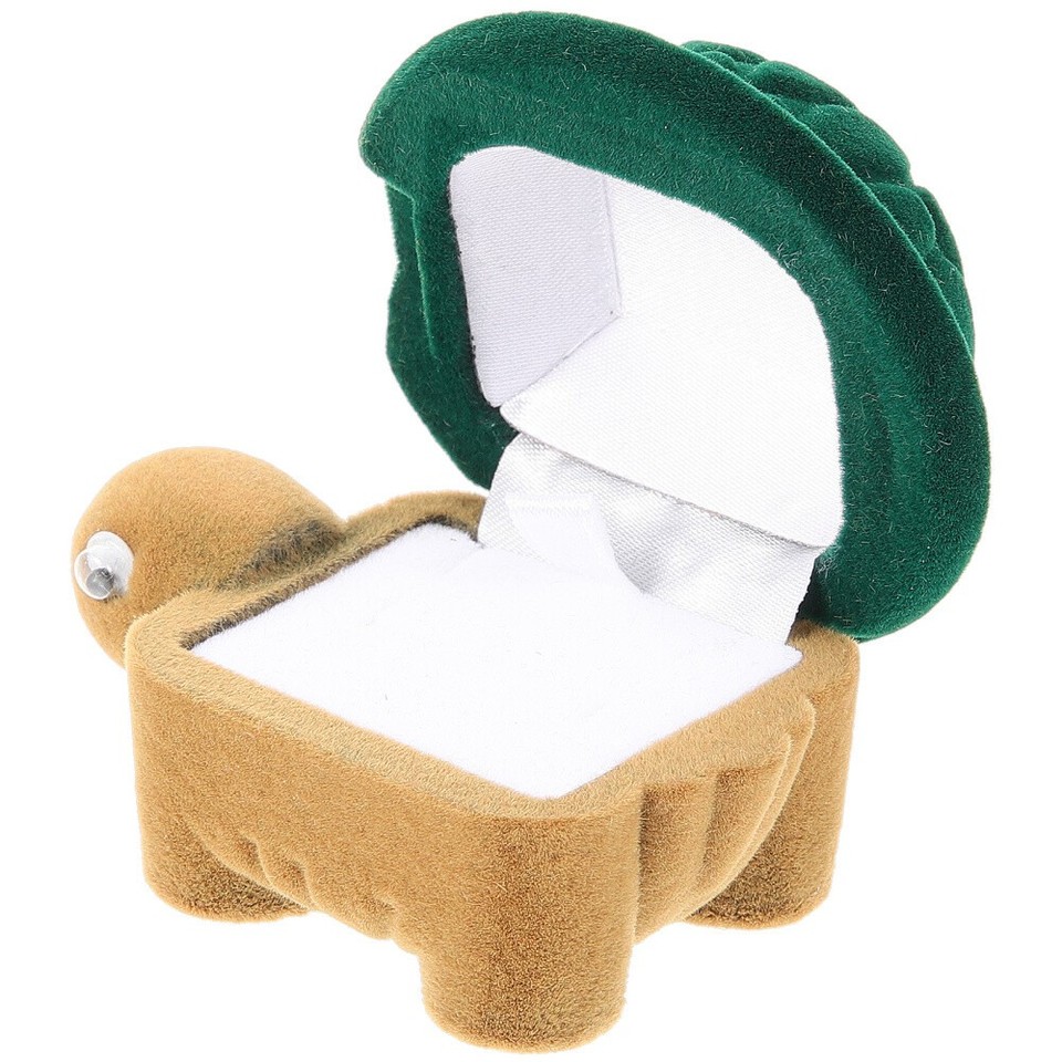 Turtle Jewelry Box Cute Ring Box Small Jewelry Case Ring Storage Box ...
