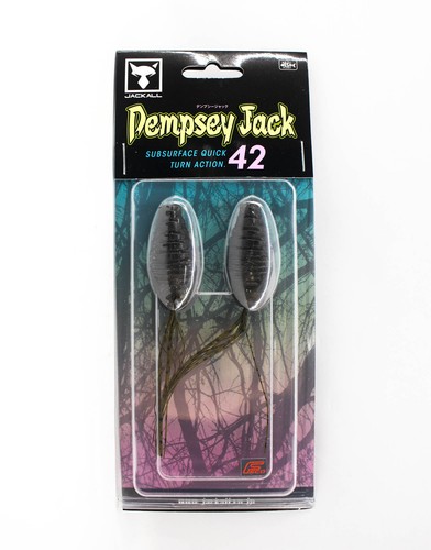 Jackall Soft Lure Dempsey Jack 42mm Green Pumpkin Pepper (1226) | eBay