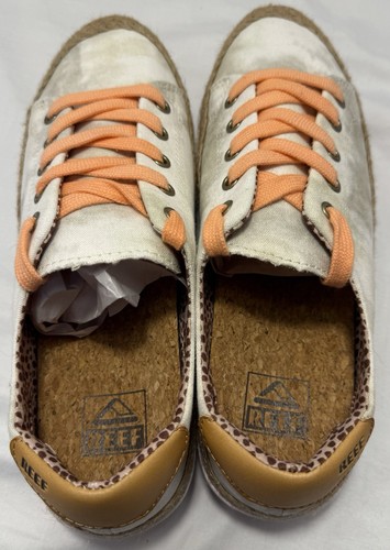 REEF Cushion Sunset Sneaker Shoe Women Size 7 Cork Insole | eBay