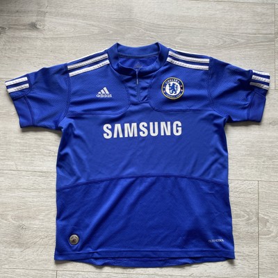 Chelsea FC 2009/10 Home Jersey Adidas Size M boys Samsung Football ...