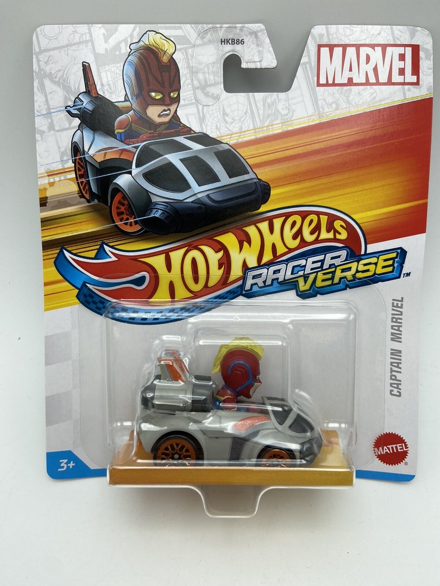 Hot Wheels Captain Marvel Hot Wheels Racer Verse Captain Marvel Diecast ...