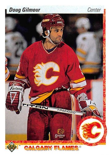 1990-91 Upper Deck Hockey #271 Doug Gilmour Calgary Flames | eBay