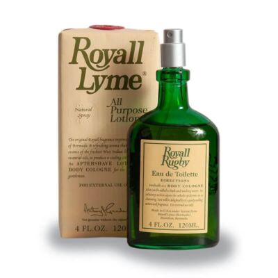Royall Royall Lyme All Purpose Lotion 120ml (M) Mens 100% Genuine (New ...