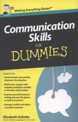 Communication Skills for Dummies, UK Edition by Elizabeth Kuhnke (2012 ...