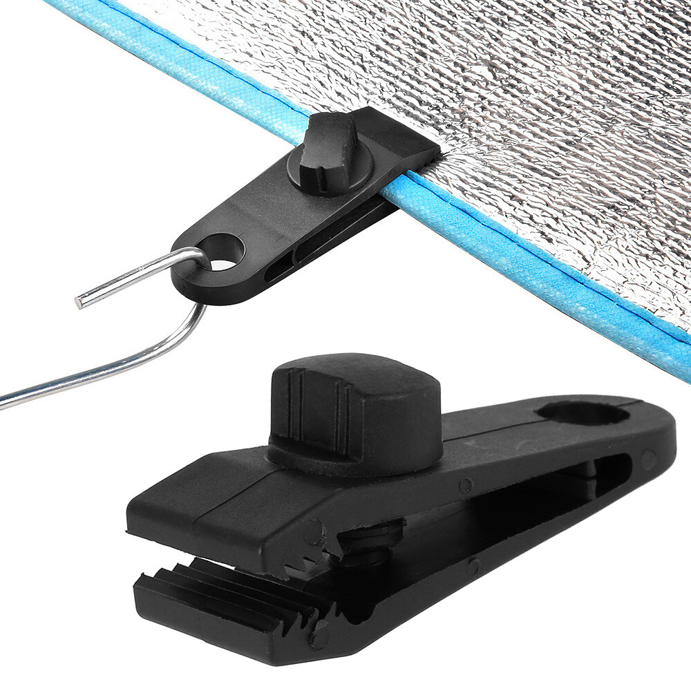 10pcs Heavy-duty Tarp Clips Set Multifunctional Awning Clamps Set ...