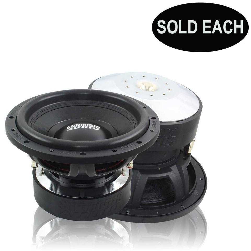 SUNDOWN AUDIO 12″ 12 INCH CAR WOOFER U-12 V.2 D2 1500W RMS DUAL 2 OHM ...