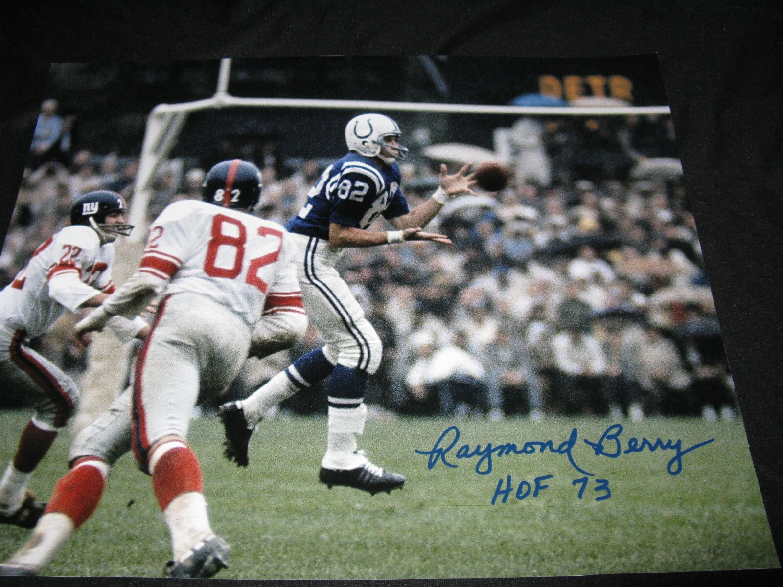 Raymond Berry Baltimore Colts Signed 16x20 Photo PSA | eBay