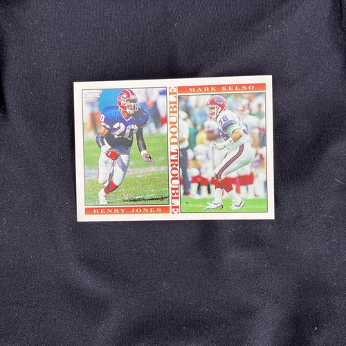 1993 Score Football Double Trouble Henry Jones & Mark Kelso #414 ...