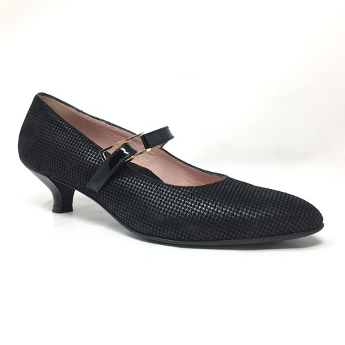 Beautifeel Pump Heels Shoes Womens Size 5-5.5 US 36 EU Black Leather ...