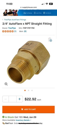 tracpipe fittings | eBay