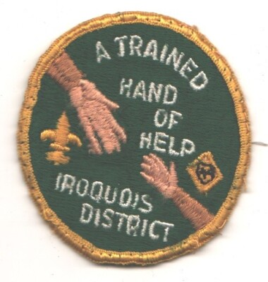 BSA TRAINED HAND OF HELP IROQUOIS DISTRICT BOY SCOUTS EARLY '70'S VOL ...