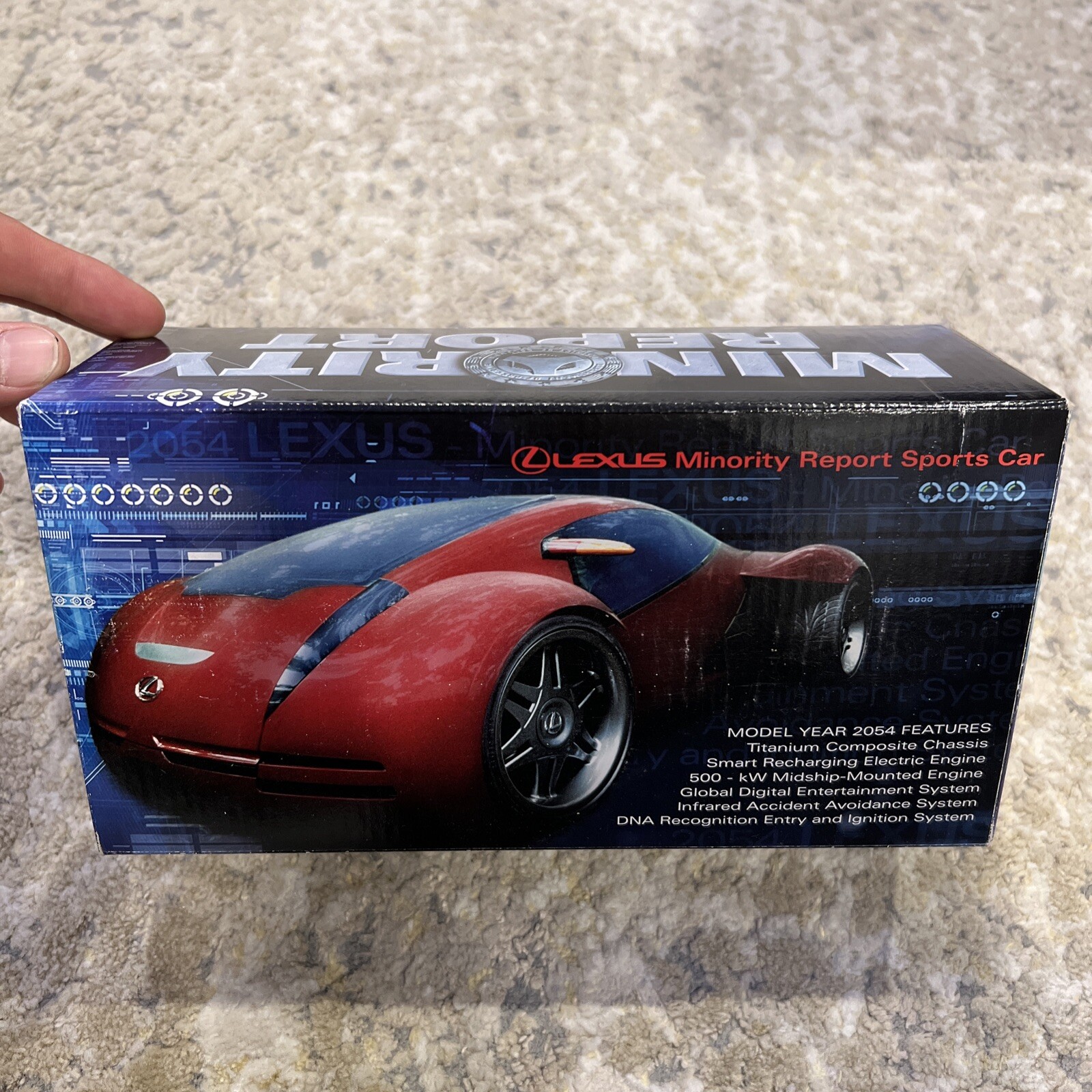 NEW 2002 LEXUS Minority Report Movie Car Model. Never Out Of The Case ...