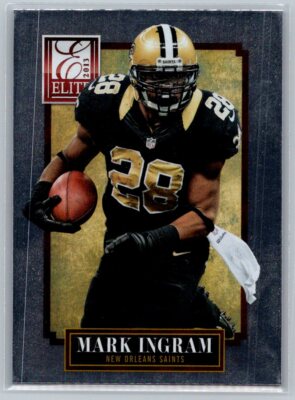 2013 Panini Elite #63 Mark Ingram New Orleans Saints Football Card | eBay