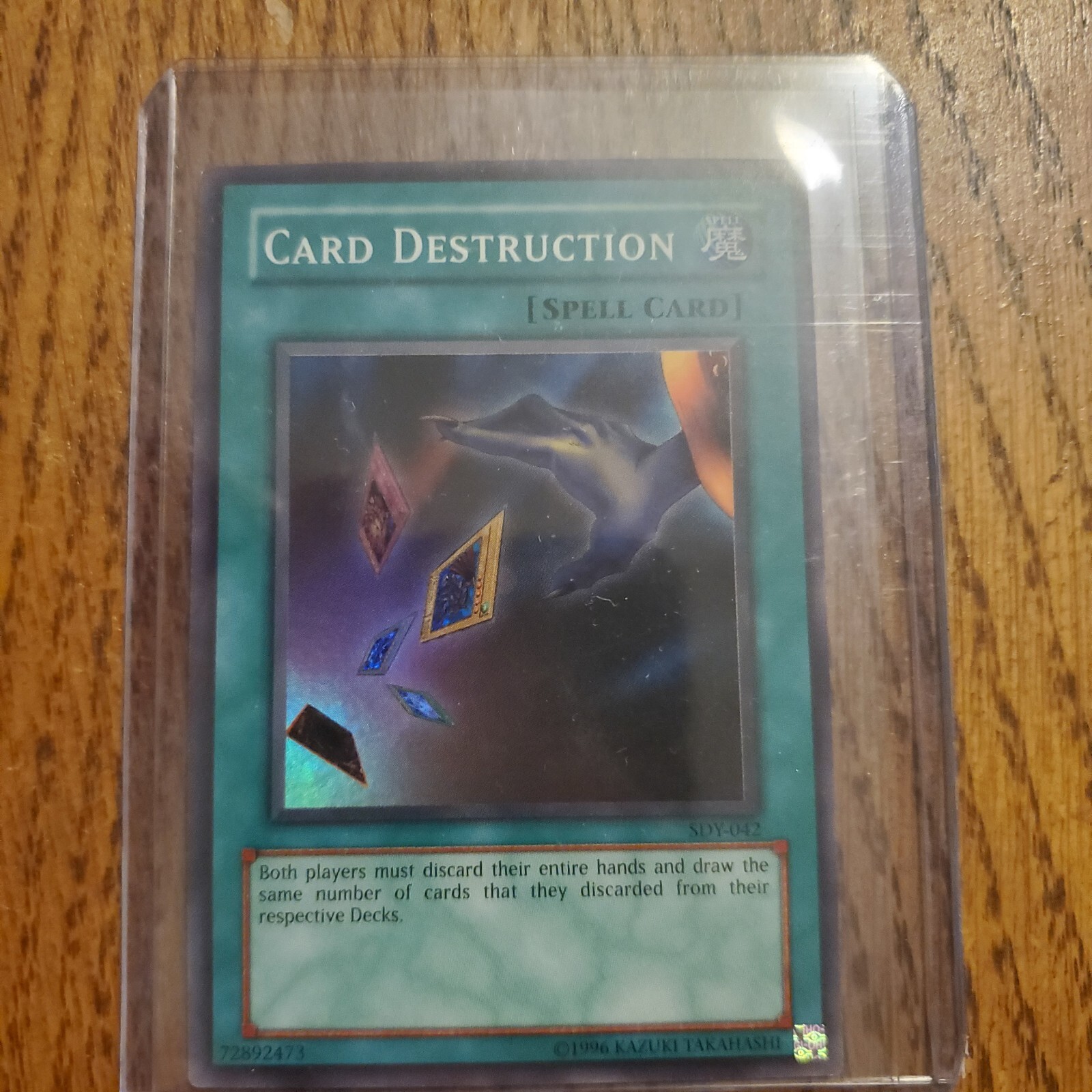 Card Destruction, Konami, 1996, #SDY-042, Spell Card, Yu-Gi-Oh Trading ...