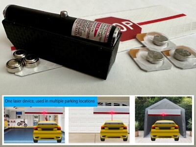 Car Garage parking assist/aid/guide, tiny dashboard mounted laser ...