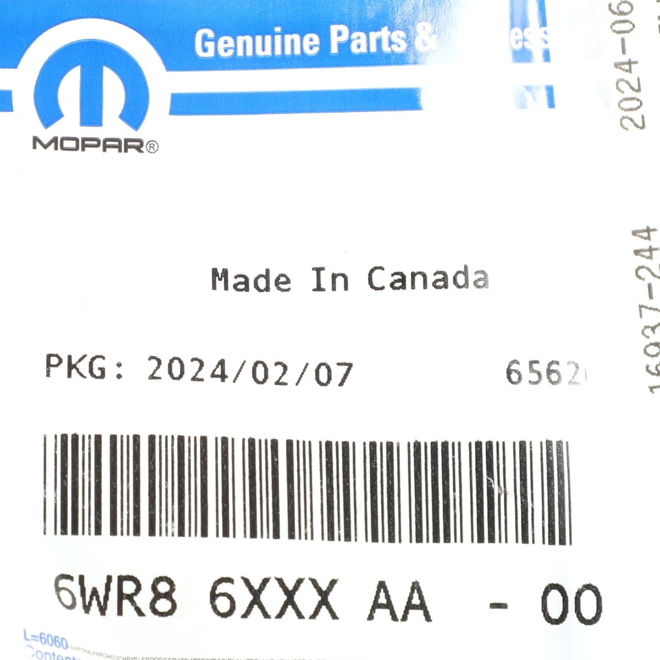 20-26 PACIFICA VOYAGER ADAPTIVE CRUISE CONTROL COVER GENUINE MOPAR ...