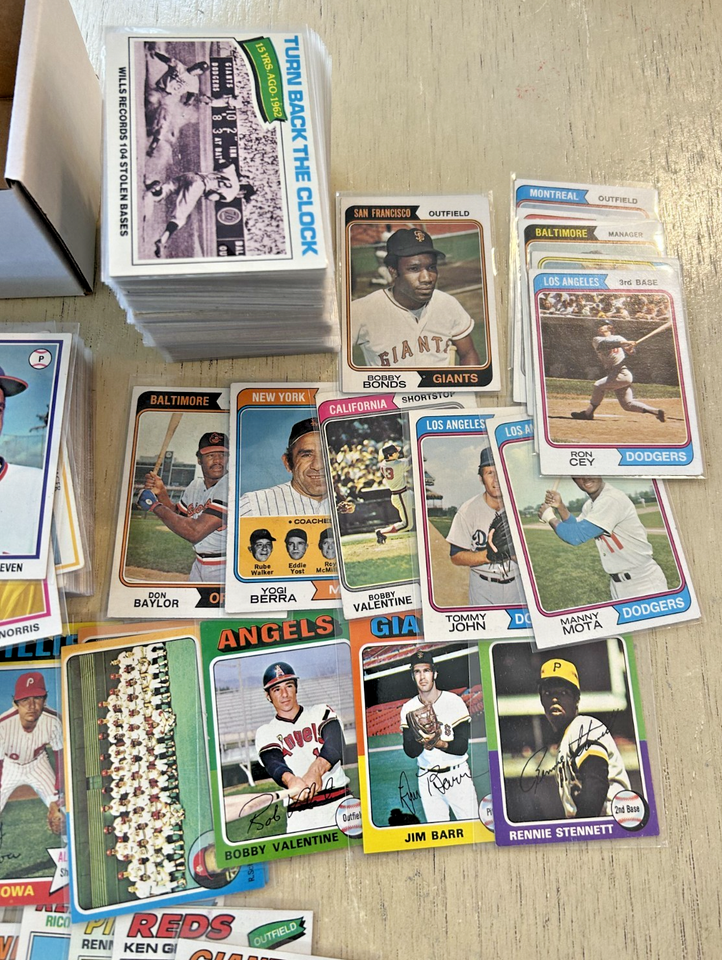 1970s Topps Baseball Lot - See Pictures and Description | eBay