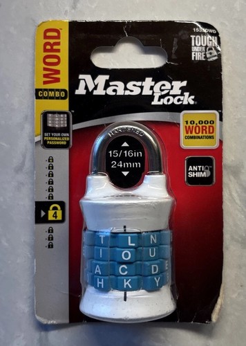 Master Lock Word Combination Padlock NEW | eBay
