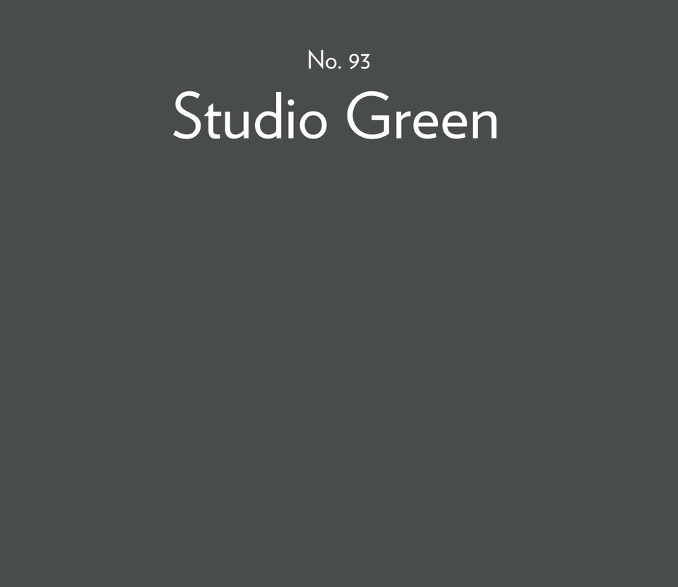 Farrow & Ball Studio Green No. 93 Dead Flat 5L Paint - Opened But Not ...