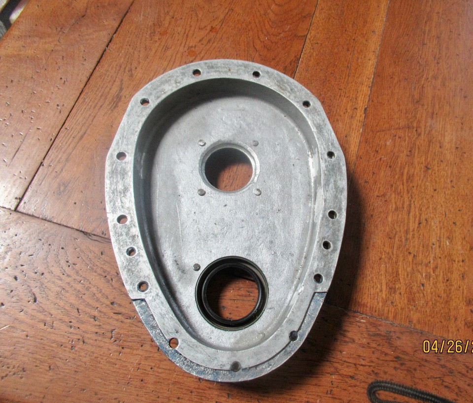 1960s SBC ALGON FUEL INJECTION TIMING COVER HILBORN kinsler enderle 283 ...