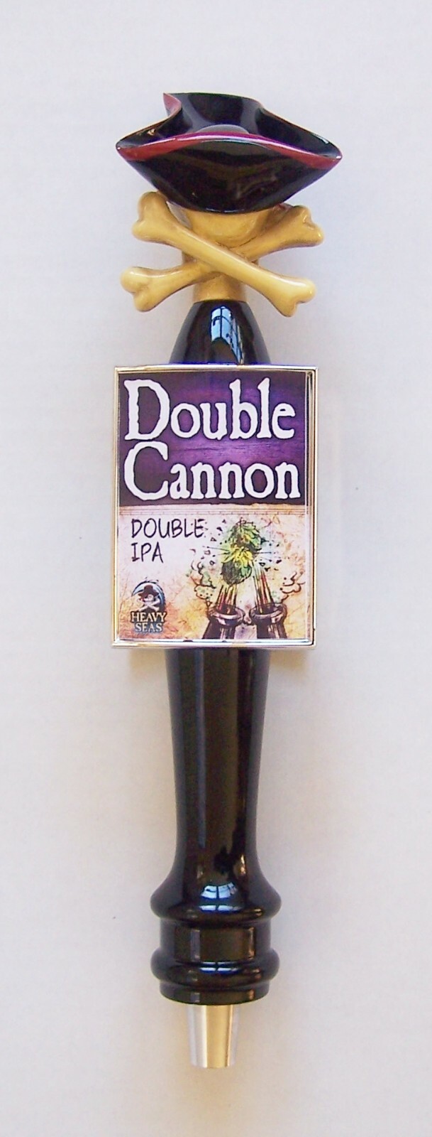 14" Heavy Seas "Double Cannon" Double IPA Beer Tap Handle | eBay