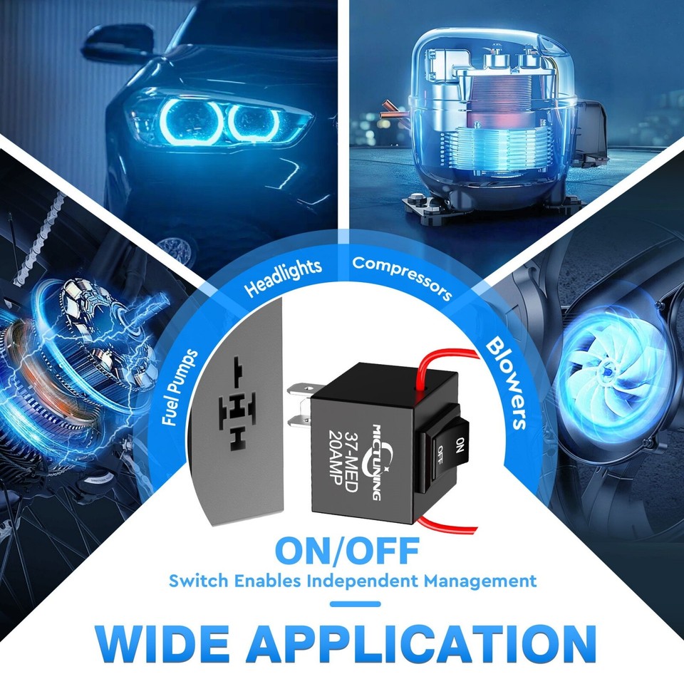 6pcs Relay Tester Bypass Kit w/Amp Loop #9038A，Relay Tester Diagnostic ...