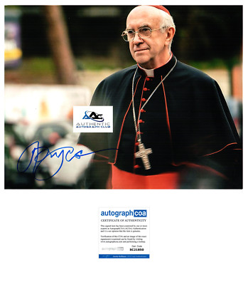JONATHAN PRYCE AUTOGRAPH SIGNED 11X14 PHOTO THE TWO POPES ACOA | eBay