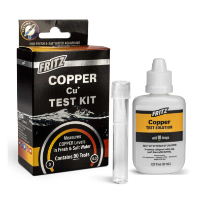 Copper Liquid Test Kit (Up to 90 Tests) - Fritz Aquatics | eBay