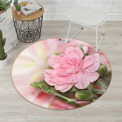 3D Pink Flower Peony ZHUA2226 Game Non Slip Rug Mat Photo Carpet Zoe ...
