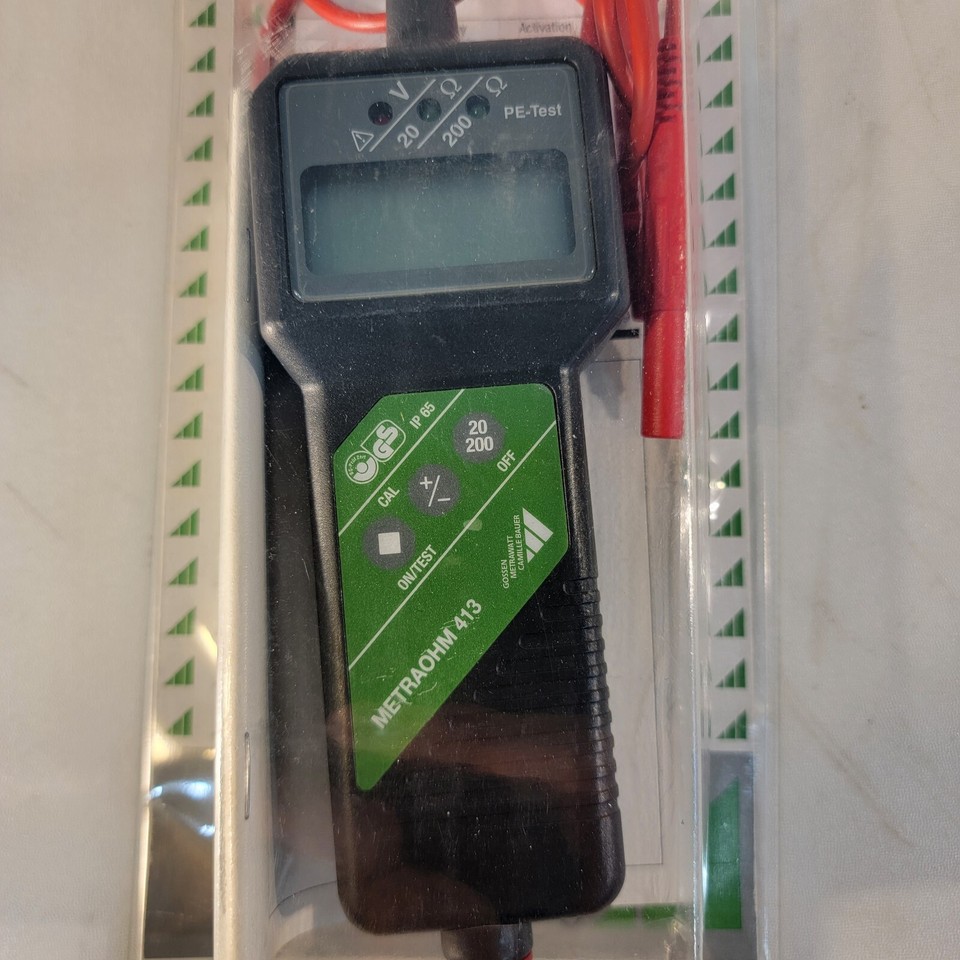 Gossen Metrawatt Camille Bauer MetraOhm 413 Meter 0-20 Ohm 200 Ohm ...