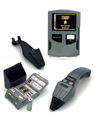 Sci Fi Trek Voyager VOY Medical Tricorder, Type II Phaser and Small ...