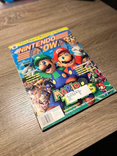 Nintendo Power Mario Tennis Volume #135 W/ Inserts Posters, comics ...