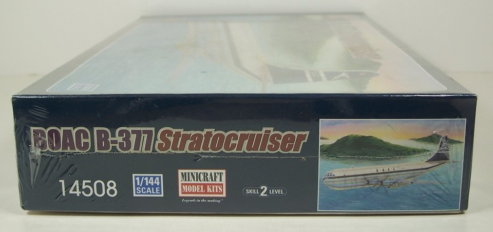 Minicraft - BOAC B-377 Stratocruiser Model Kit #14508 - 1:144 - Factory ...