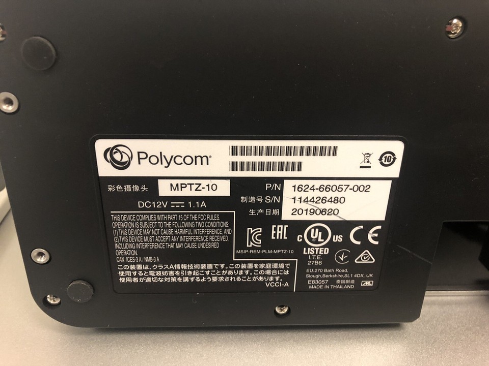 Poly RealPresence Group 700 with EagleEye IV 12x Camera video confer ...