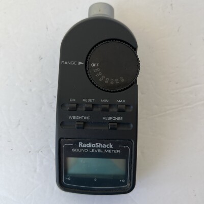 Sound & Audio Measurement - Radioshack Digital Sound Level Meter