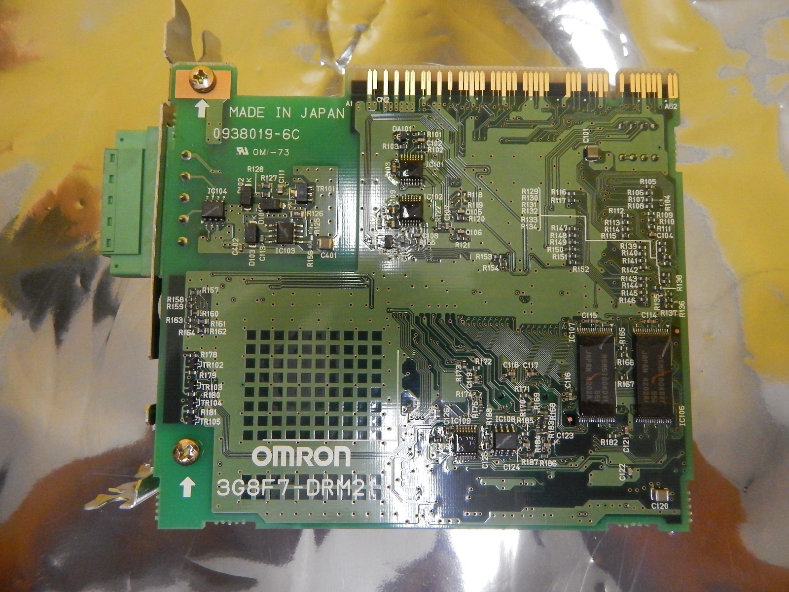 Omron 3G8F7-DRM21-1(1) PCI Bus DeviceNet Board PCB 3G8F7-DRM21 Working ...