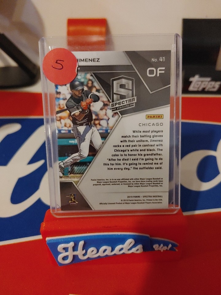 2019 Spectra Baseball Eloy Jimenez Green Scope Rookie /49 | eBay