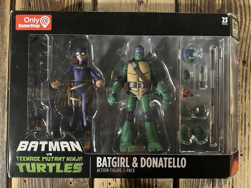 DC Collectibles Batman Vs TMNT Batgirl Donatello 2 Pack New Sealed ...