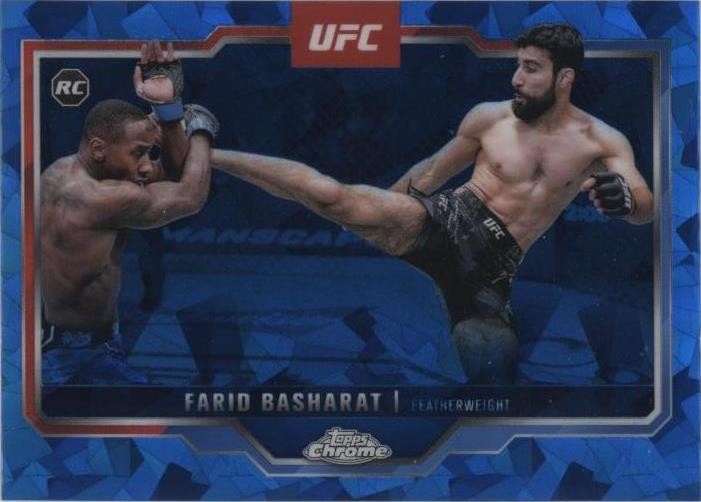 2025 Topps Chrome UFC Sapphire Edition - Farid Basharat, Farid Basharat ...
