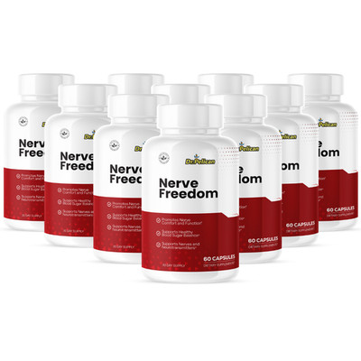 Nerve Freedom- Nerve Health & Brain Support- 10 Bottles- 600 Capsules ...