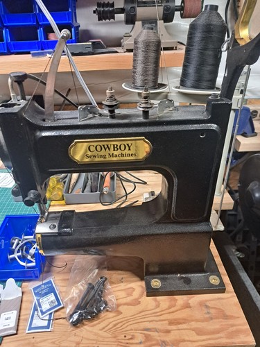 Cowboy Outlaw Leather Sewing Machine | eBay