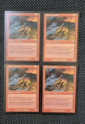 Magic: The Gathering- (4) Spur Grappler - Prophecy - 104/143 - Creature ...