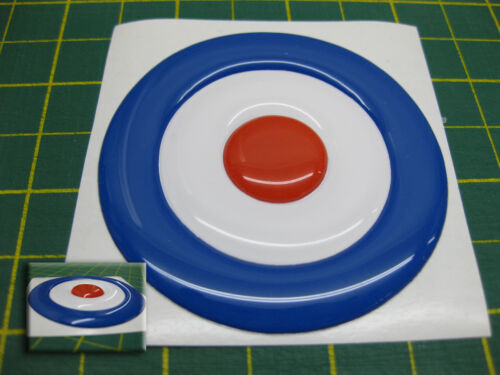 1 DOMED MOD TARGET STICKER VESPA | eBay