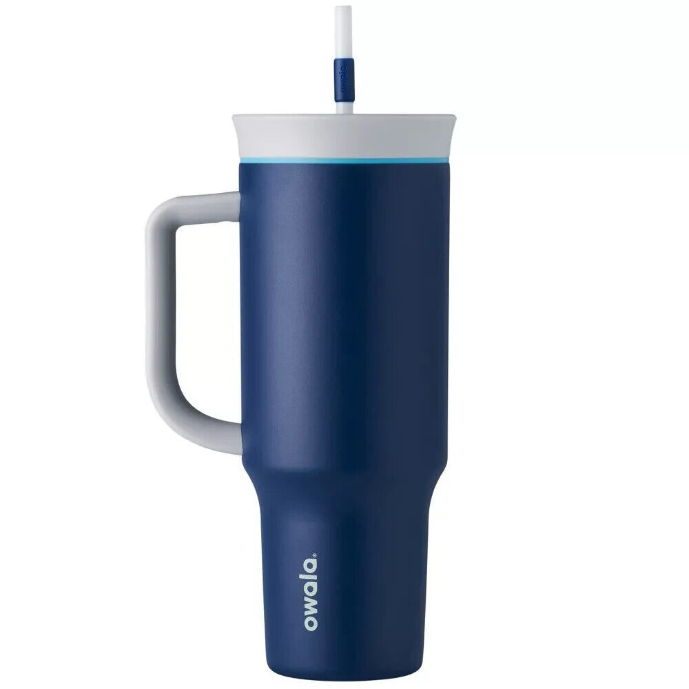 Owala 40oz Big Handle Tumbler with Straw and 2-in-1 Lid Saltwater ...