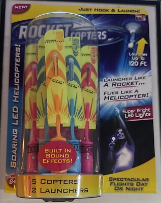 ROCKET COPTERS - 6 LED Helicopters! | eBay