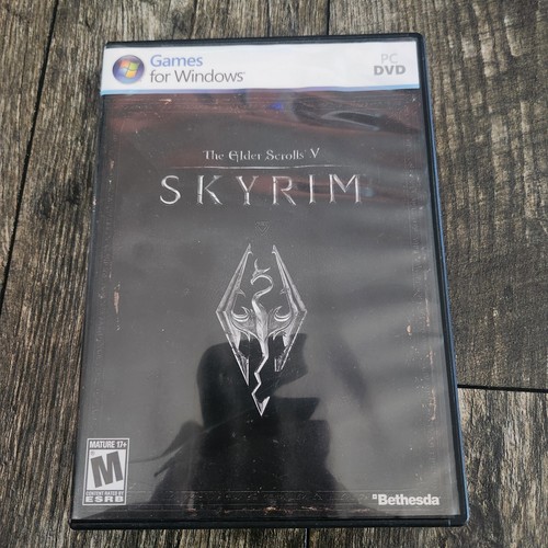 The Elder Scrolls V Skyrim Games Windows PC DVD Bethesda Video Game ...
