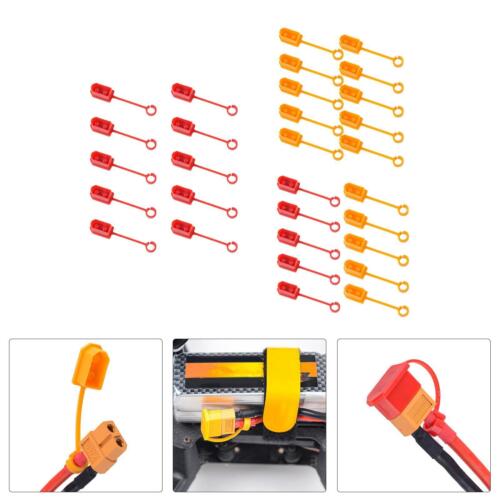 10Pcs XT60 Male Female Plug Dust Cap Dustproof Protector Shell ...