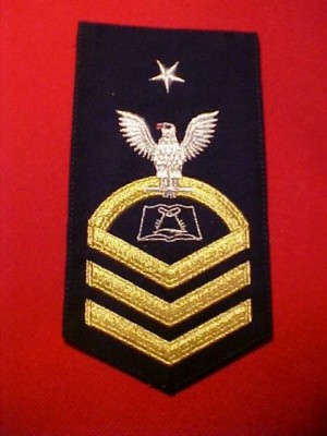 US Navy - Culinary Specialist Senior Chief Petty Officer Gold Crow E-8 ...