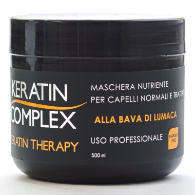 Keratin Complex Maschera Nutriente Capelli Bava di Lumaca 500ml | eBay