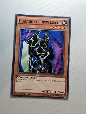 Gearfried The Iron Knight - DPBC-EN022 - Common 1st Edition Yugioh | eBay
